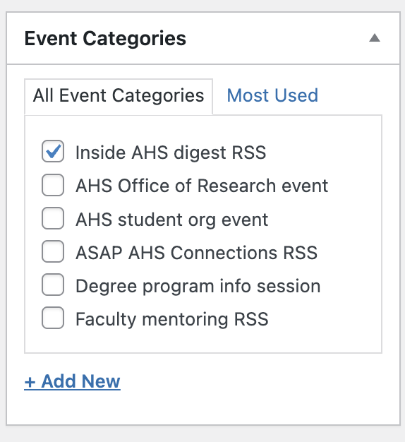 Post your event on Inside AHS | Inside AHS | University of Illinois Chicago